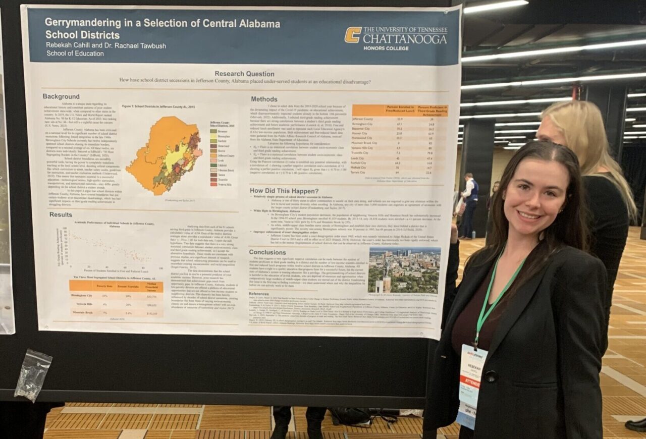 UTC senior receives honor at her final undergraduate conference | UTC News